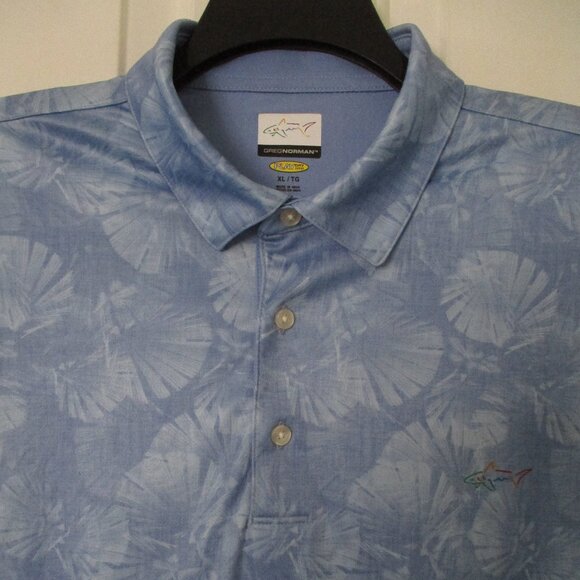 Greg Norman Collection | Shirts | Greg Norman Mens Ss Blue Floral ...